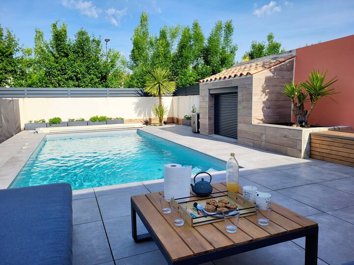 Villa Proche La Rochelle Avec Piscine - Charente-Maritime