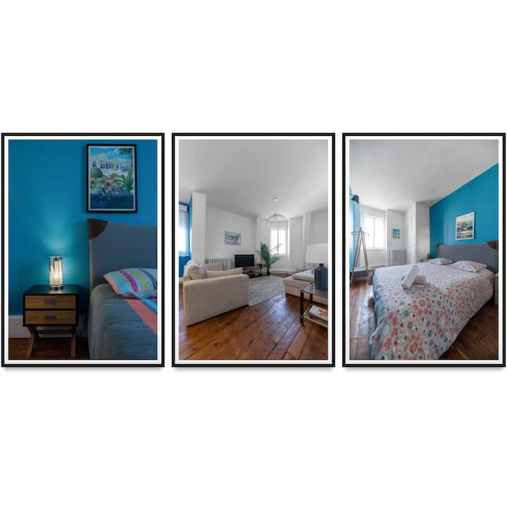 Grand Appartement Design, 4 Chambres, Centre-ville - Vichy