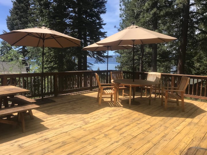 5 Habitaciones Con Terraza Grande, Acceso Parcial A La Vista Del Lago 2 Dollar Point Bch, Muelle, Piscina - Tahoe City, CA