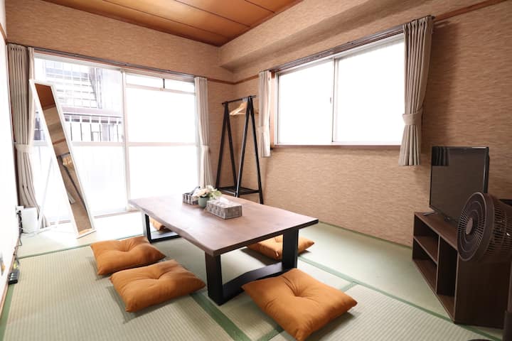 ☆Kuromon Market 30sec Walk☆dotonbori 3min Walk☆s5d - Osaka