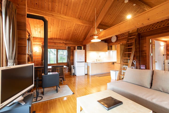 1bdrm + Loft Cabin - Niseko