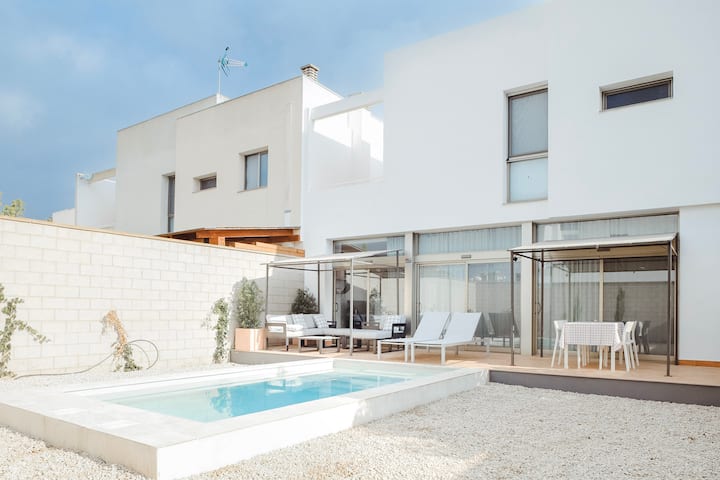 Maison Exclusive Et Calme Avec Piscine Privée. - Amposta