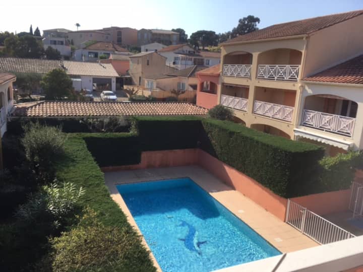Proche St Tropez, Joli 2 Pièces Climatisé/piscine - La Croix-Valmer