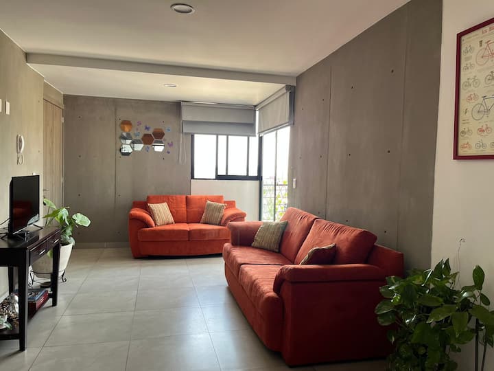 Appartement Central Avec Terrasse - Guadalajara, Jalisco, Mexique