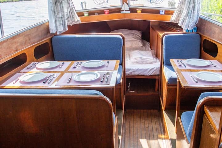 Classic Boat Bruzer @Bocoliving Rotterdam Marina - Rotterdam