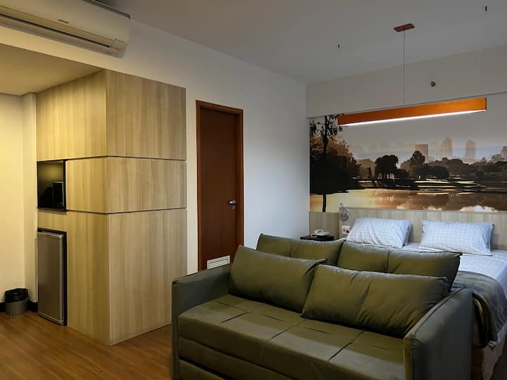 Apto Em Hotel/cama King/hospitais Bp/oswaldo Cruz - São Paulo