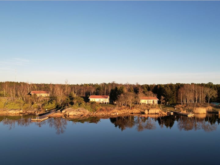 Mökki 49 Ilmastoinnilla Lähellä Merta. - Åland