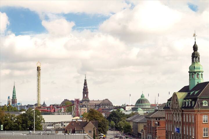 1 Room 1 Minute From Central Station - Great View - Copenhaguen