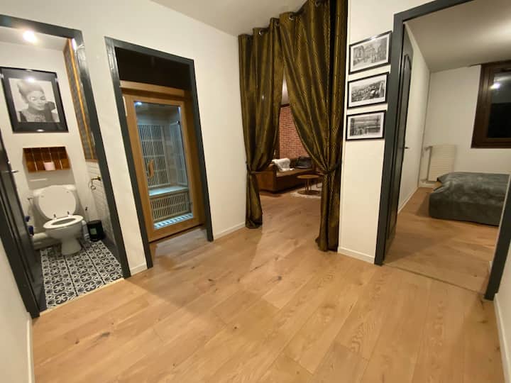 Charmant T2 Sauna Privatif Thonon Centre Belvédère - Thonon-les-Bains