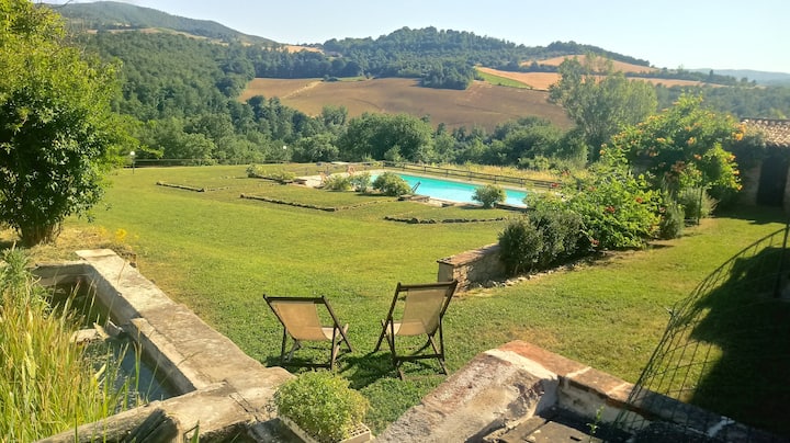 Splendide Domaine Privé En Ombrie - Todi