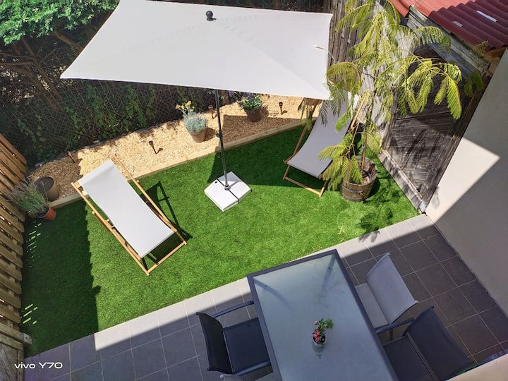 Jolie Maison Paisible, Avec Jardinet Et Parking - Gujan-Mestras