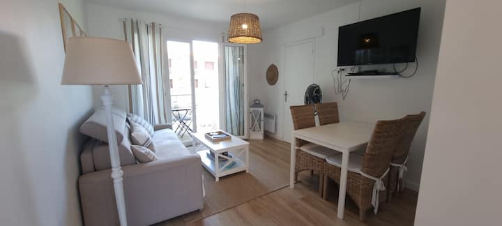 Appartement Cosy Climatisé De 2 Pièces - Six-Fours-les-Plages