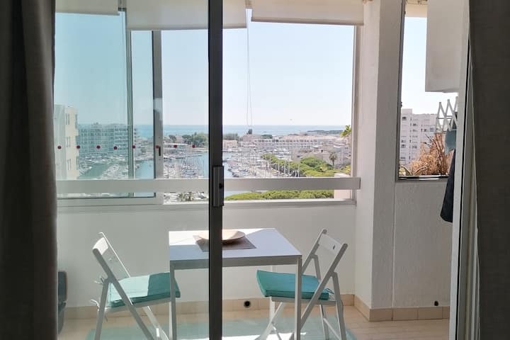 Appartement Carnon Plein Sud Vue Port Et Mer - Palavas-les-Flots