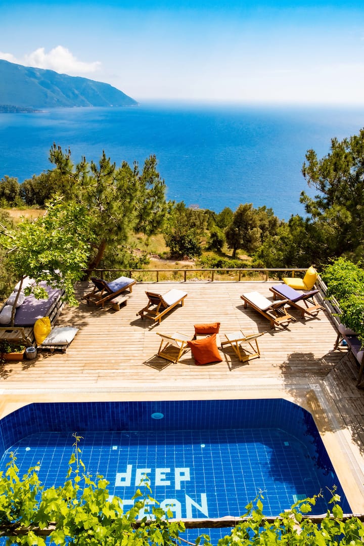 Deep Ocean Bungalows- Std Room &Double &Half Board - Faralya