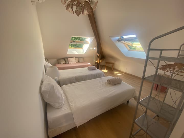 Aux Gîtes Lorrains, 60 M2a, 2 à 4 Pers. Richemont - Amnéville