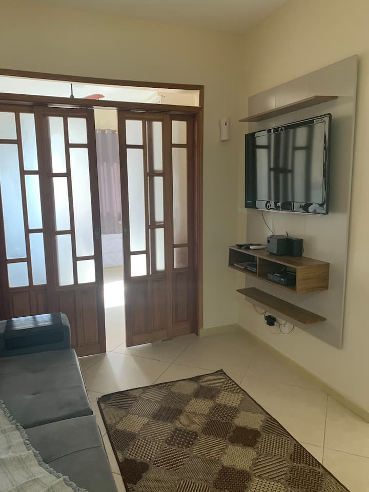 Apartamento Encantador, Próximo à Praia No Embaré - Santos