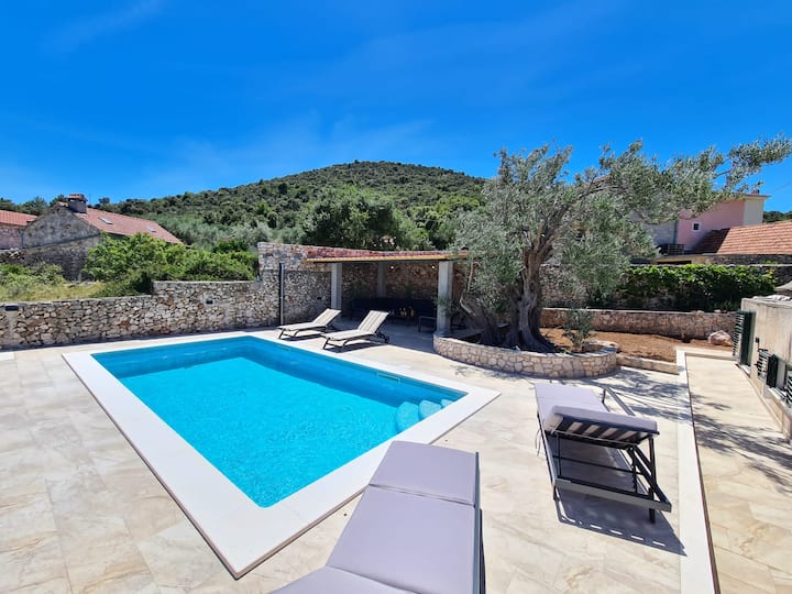 Olive Tree- House With Pool - Sevid