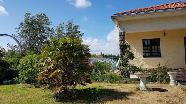 Maison Piscine Privée, 10 Min à Pied De La Plage - Angles