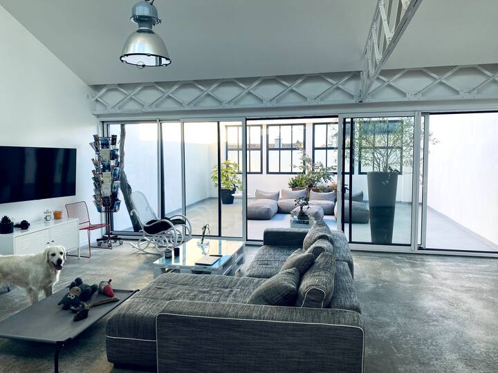 Loft Lumineux Avec Patio - Cholet