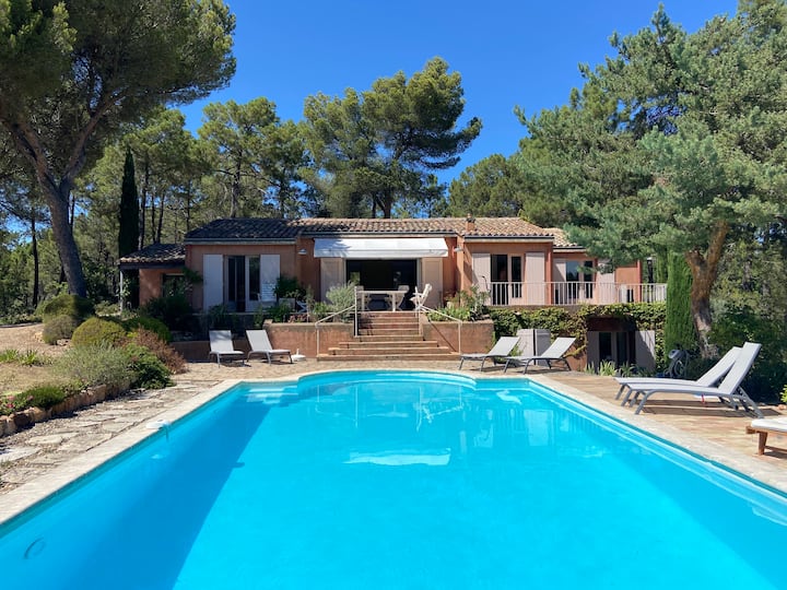 Villa Les Gourdeaux: Vue Panoramique Sur Luberon - Roussillon