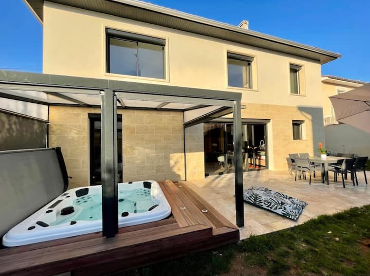 Magnifique Villa Avec Jacuzzi - Bordeaux