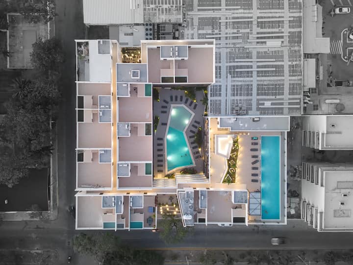 Beautiful Brand New 1bd Apt In The Heart Of Playa - Playa del Carmen