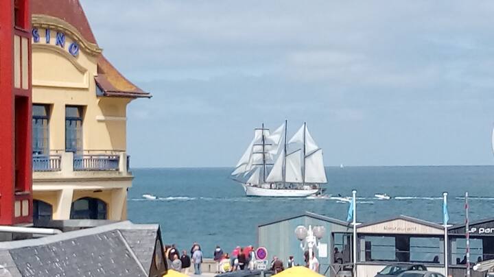 Studio Avec Vue Sur La Mer Et La Plage - Jullouville