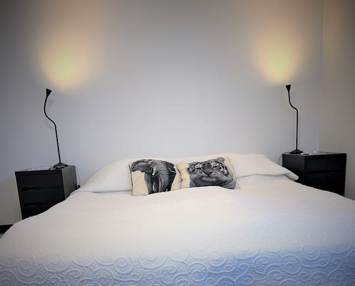 Bright Double Room With Flexible Beds In Reykjavik - Islandia