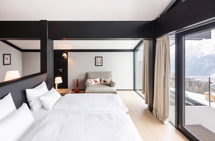 6 Sleeper Penthouse Apartment In The Swiss Alps - Kandersteg