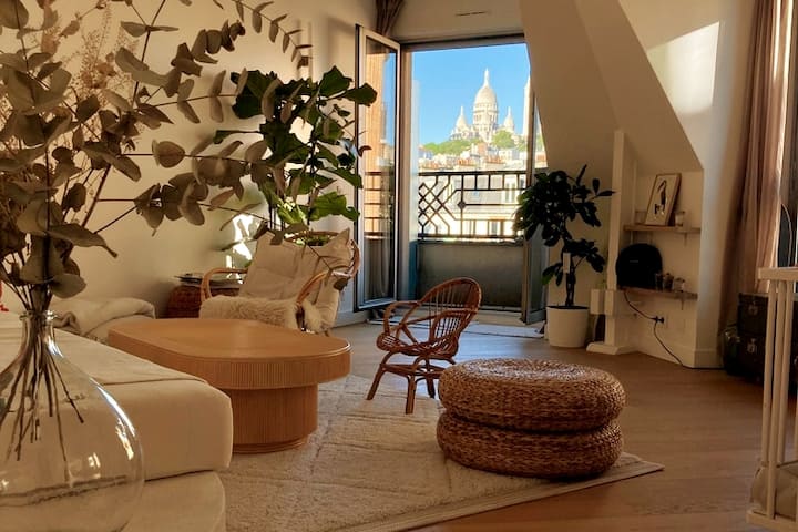 Superbe Appartement Kids Friendly Vue Montmartre - Paris