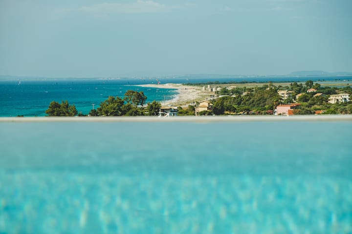 Beautiful Villa Omega With Private Pool & Seaviews - 레프카다