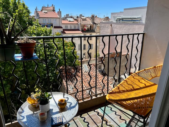 Charmant 2 P+terrasse Sur Les Toits De Marseille - Jardin de la Magalone de Marseille