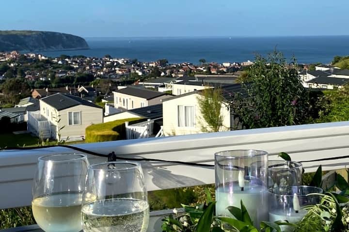 Lodge With Superb Panoramic Views Of Swanage Bay - Swanage
