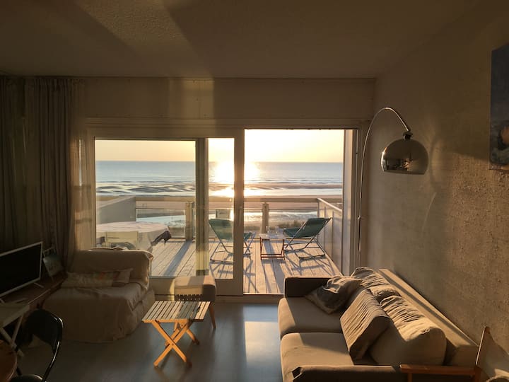 Neufchatel-hardelot. Bel Appartement Face Mer. - Opaalkust
