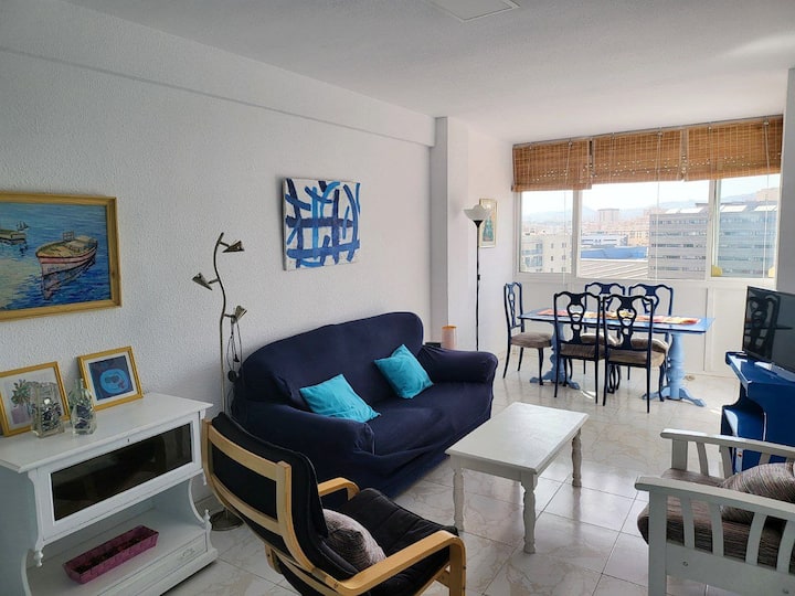 Apartamento Centro - Playa (700m) Fabulosas Vistas - Málaga
