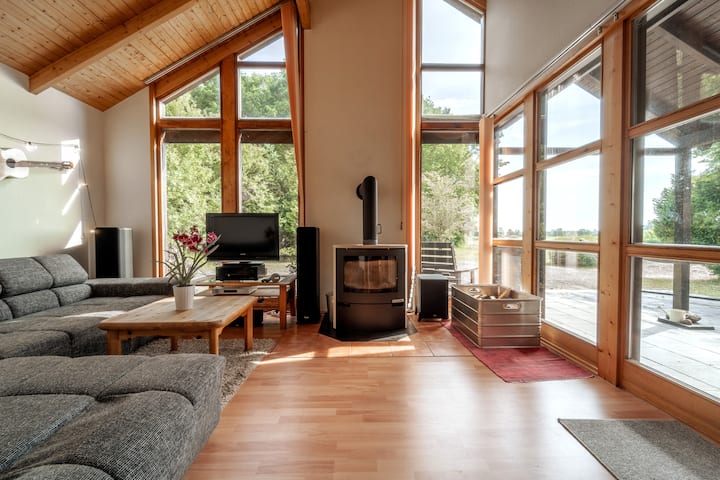 Gemütliches Ferienhaus An Der Eider - Stapel