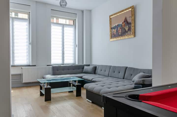 Agréable Maison De Ville Chambre Verte Privée - Oye-Plage