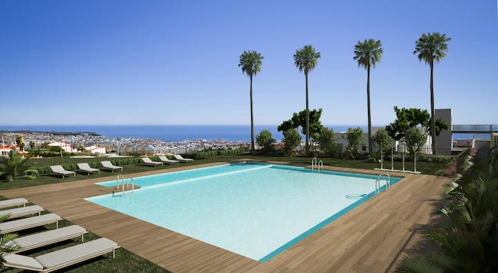 Brand  New Penthouse, Stunning Sea Views - Estepona