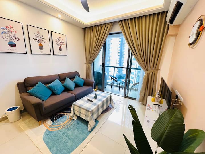 Cozy 1br Unit At R&f Princess By Anju - Woodlands