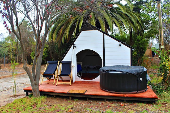 Tinyhouse Con Jacuzzi Privado Al Aire Libre - Melipilla