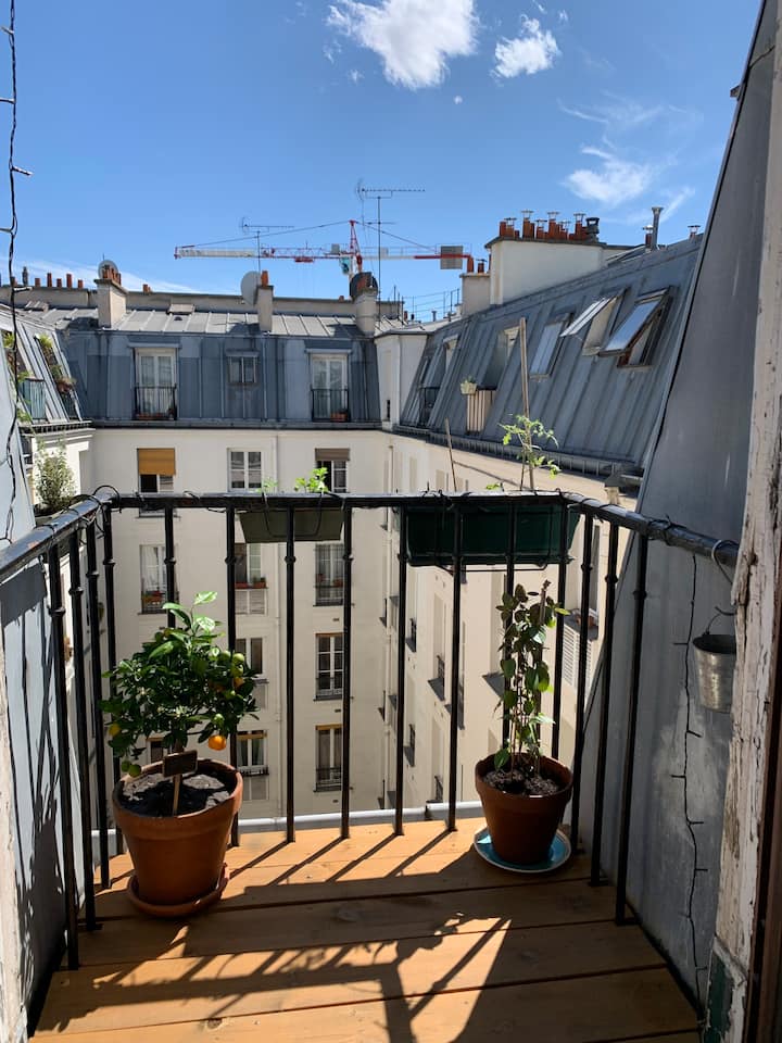 Superbe Loft à Paris 10e,  Balcons, Sacré Cœur - Paris