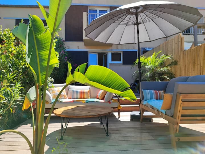 Superbe Appartement Giens - 10 Min à Pied Plages - Île de Porquerolles