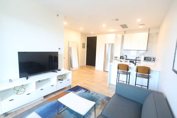 Elevator, 1 Bedroom With Balcony And Washer/dryer - Brooklyn, NY