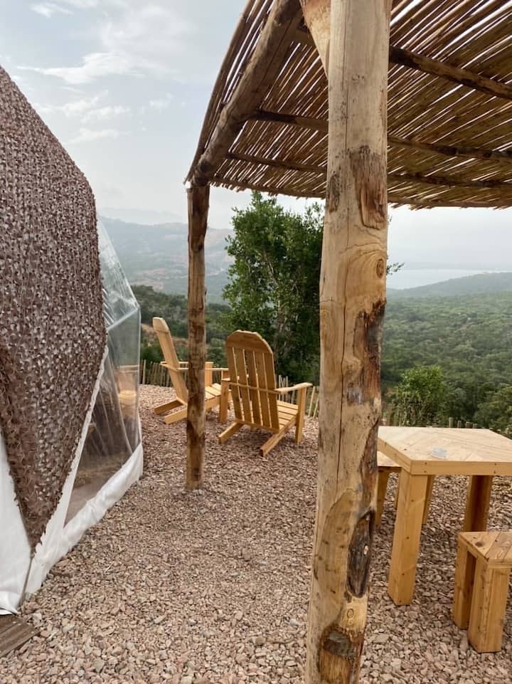 Dôme Sollievu, éCo-logement Insolite, Vue Mer - Porto-Vecchio
