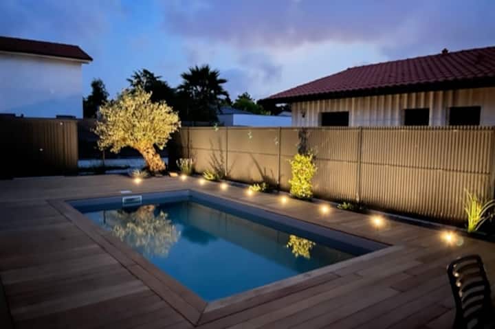 Nouveaute : Villa Des Grives Avec Piscine Angresse - Soorts-Hossegor