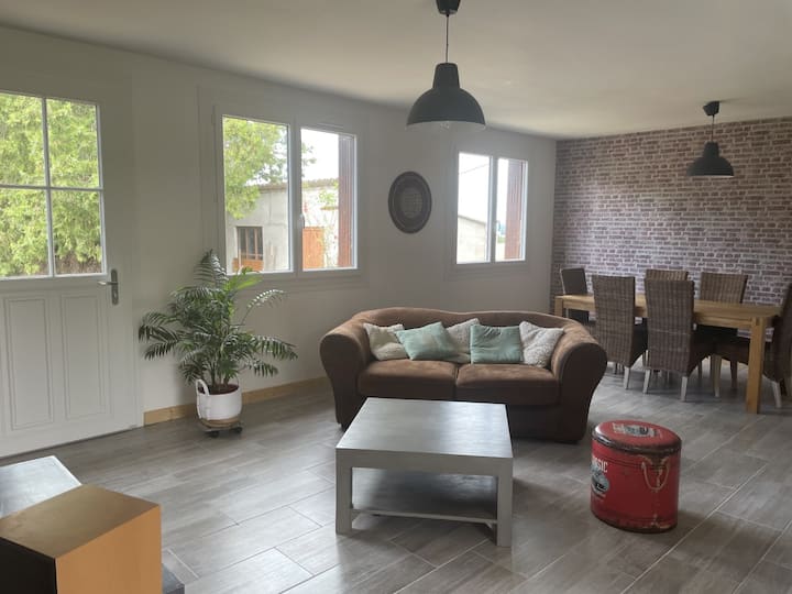Maison 3 Chambres Avec Terrain Privé Au Calme - Belleville-sur-Loire
