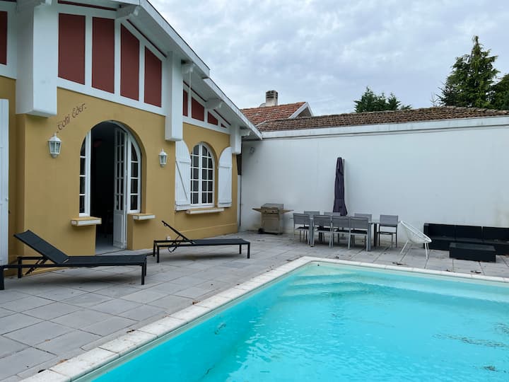 Villa Avec Piscine à 300 Mètres Du Port Ostréicole - Lège-Cap-Ferret