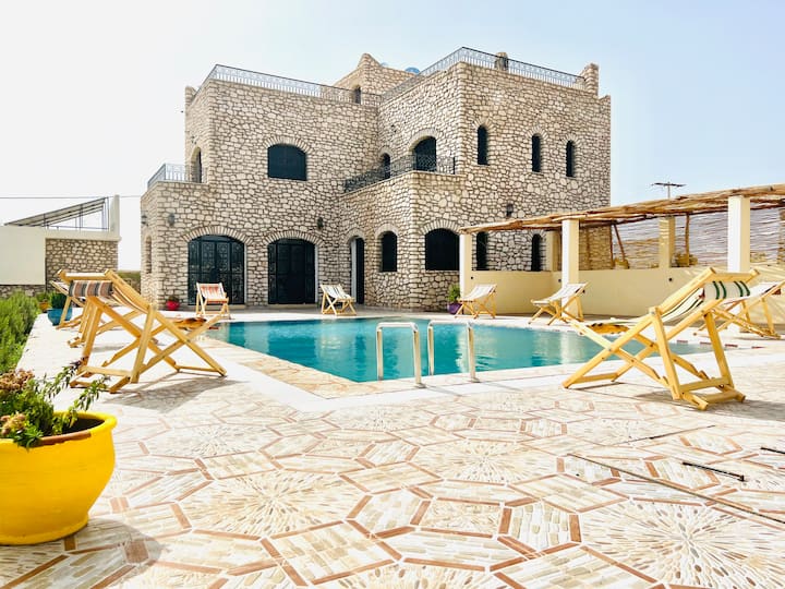 Unique Villa Castle With Pool - Sidi Kaouki