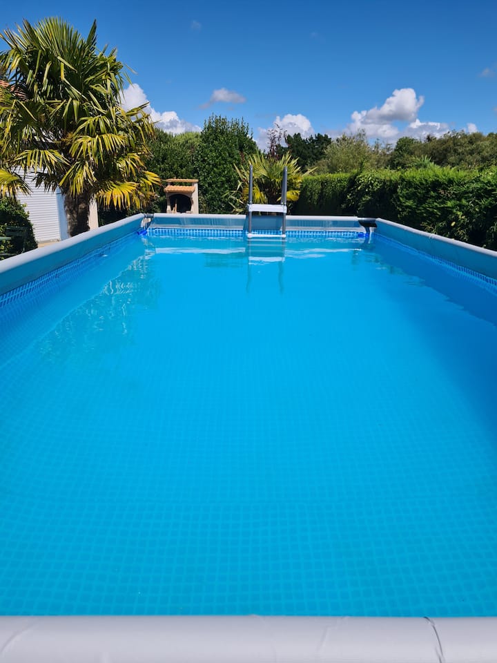 Maison Agréable Avec Jardin Et Piscine En éTé - Bretignolles-sur-Mer