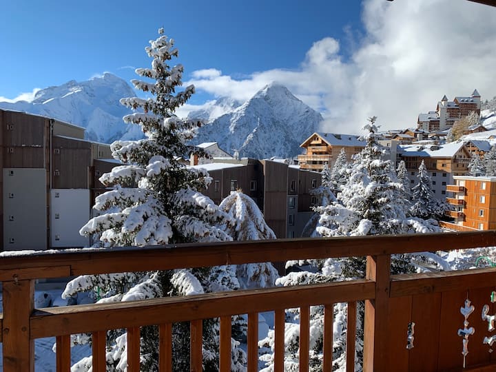 Appart 36 - Les Deux Alpes Centre Vue Magnifique - Les Deux Alpes